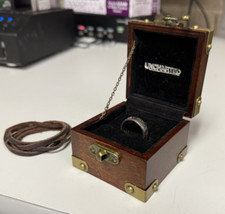 Uncharted 4 Nathan Drake Ring Necklace Engraved Pendant with Adjustable ...