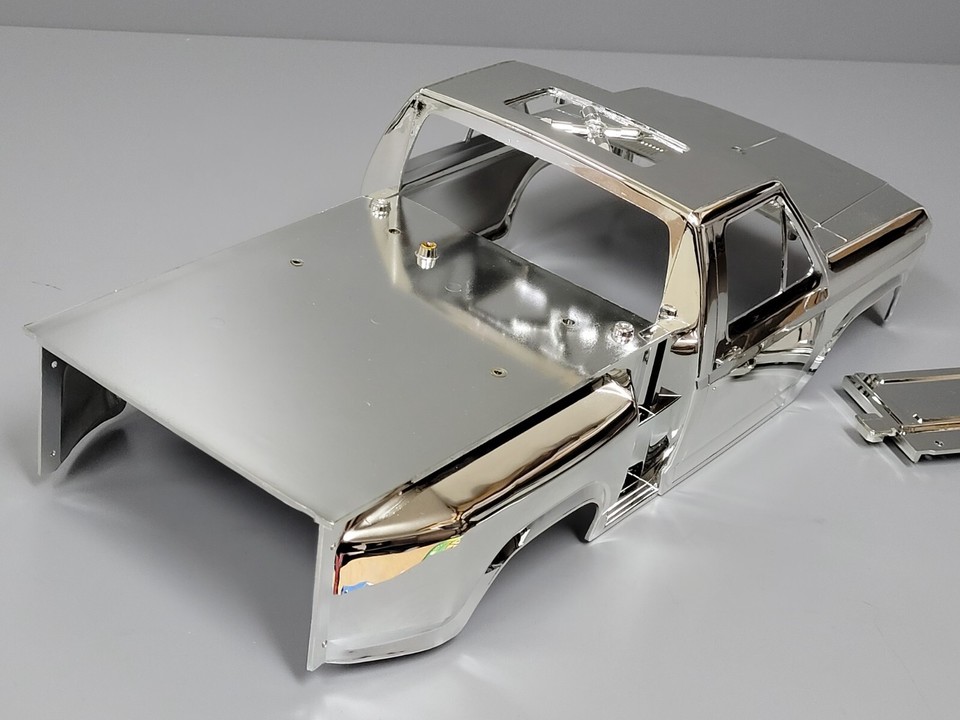 "One of a Kind" Tamiya 1/10 Blackfoot R/C Ford F-150 Chrome Plated ...