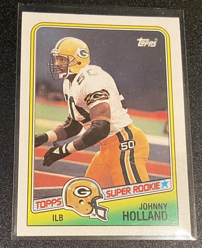 Johnny Holland 1988 Topps Super ROOKIE CARD #322 - PACKERS | eBay