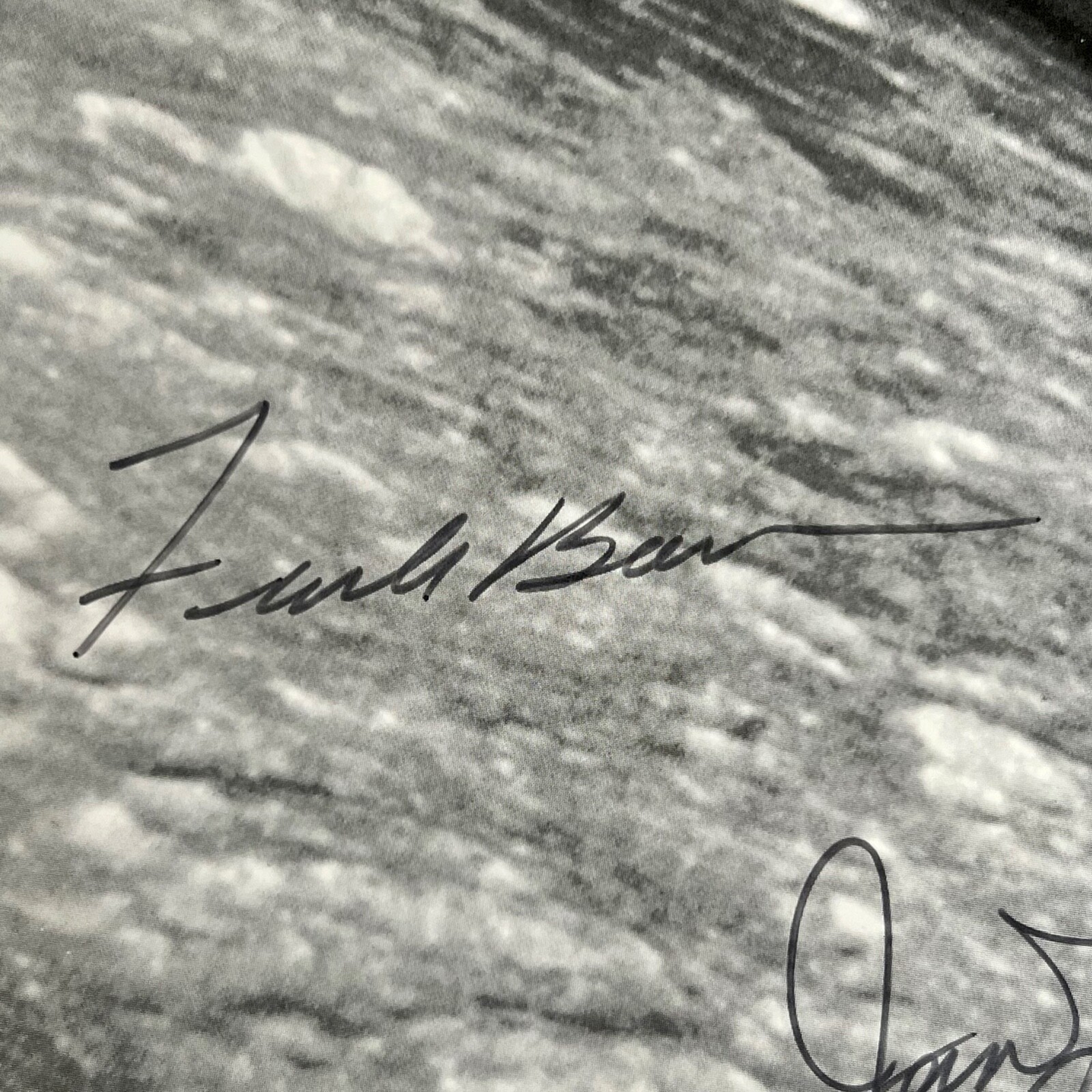 APOLLO 8 CREW SIGNED * WILLIAM BILL ANDERS LOVELL * Autograph Earthrise ...