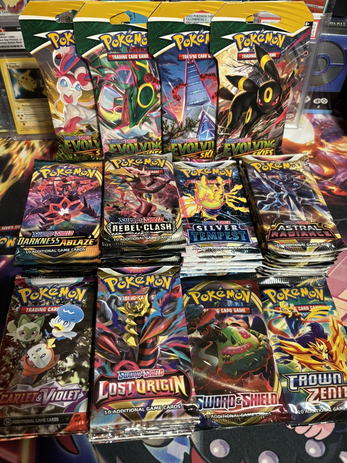 Pokémon Collection! 550+ Evolving Skies Packs And Other Sealed Pokémon ...