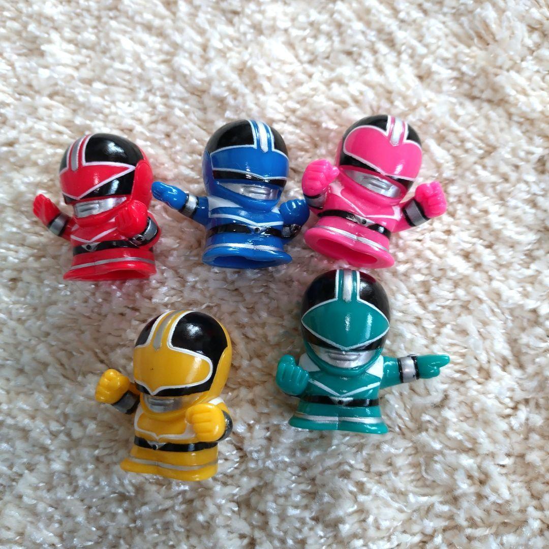 Power Rangers Time Force Timeranger Mini Figure Morpher 9p set BANDAI ...