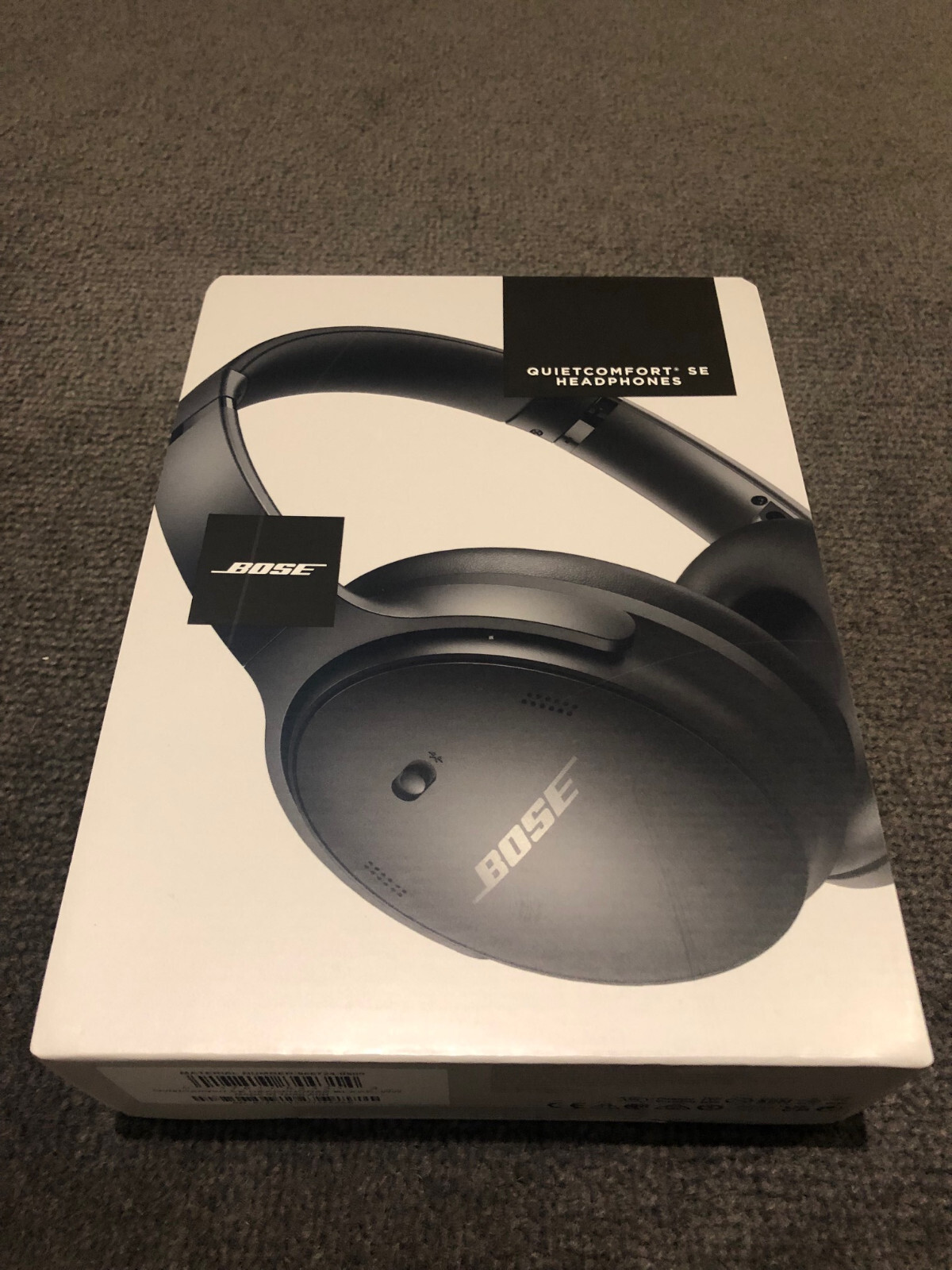 BOSE QUIETCOMFORT SE NOISE CANCELLING WIRELESS HEADPHONES BLACK New ...