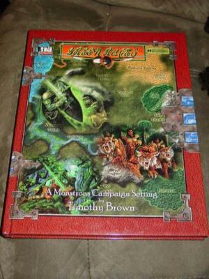 D20 System TSR for D&D - GREEN RACES hardcover book - dungeons ...