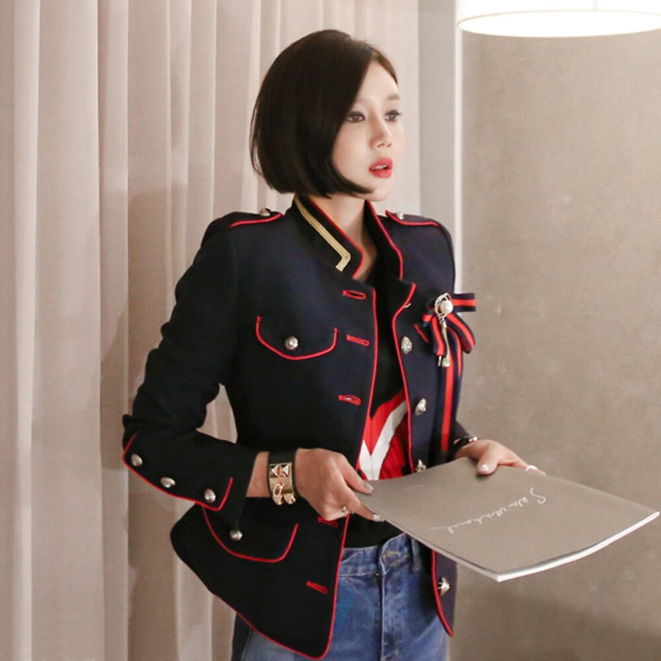 Lady Hussar Parade Jacket Suit Drummer Mess Dress Blazer Mandarin ...
