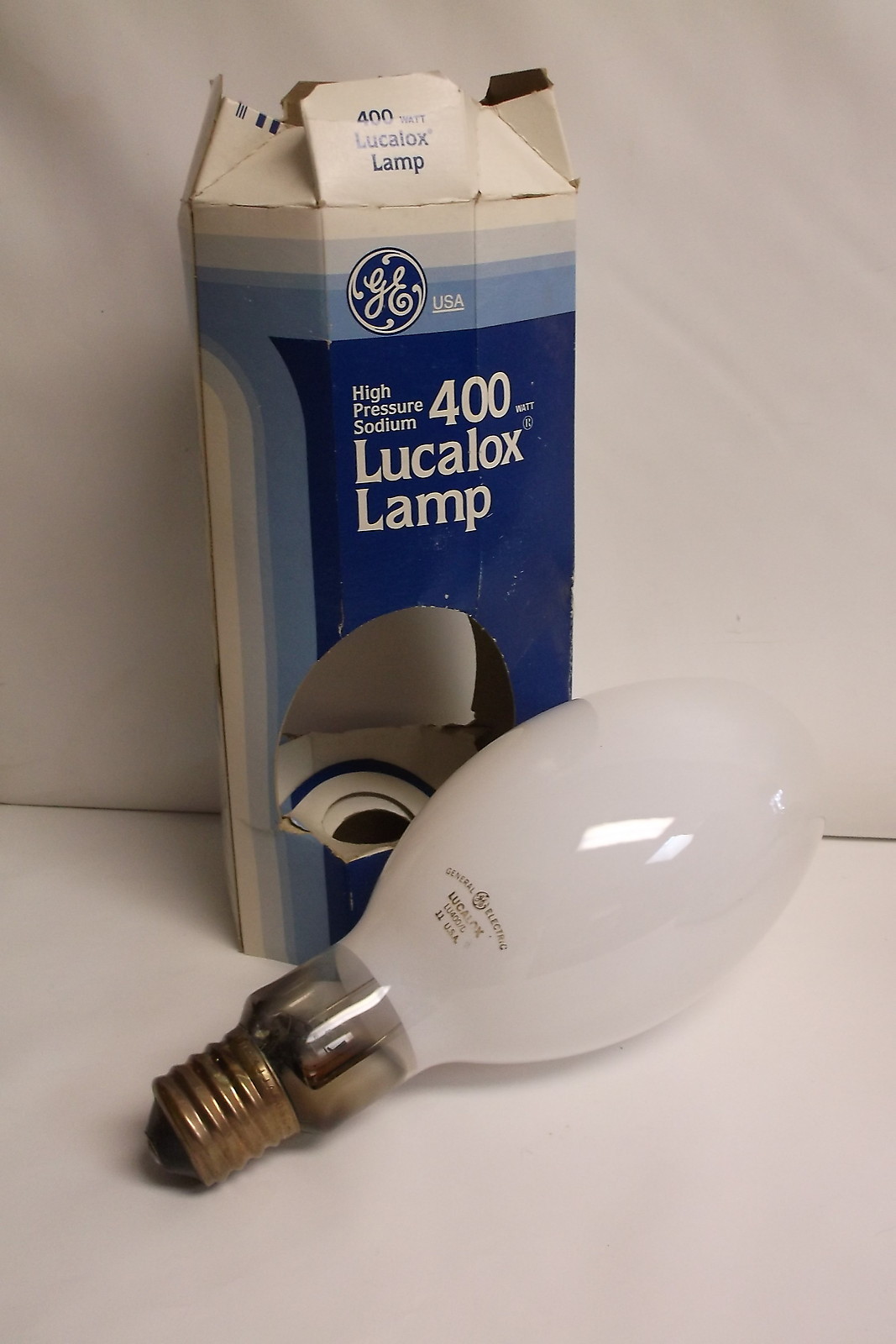 GE LUCALOX LU400/D High Pressure Sodium Lamp 400 Watt Mogul Base (E39 ...