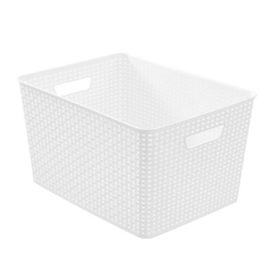 Box Sweden Woven Storage/Container Basket Home Organiser 44.5x34x25cm ...