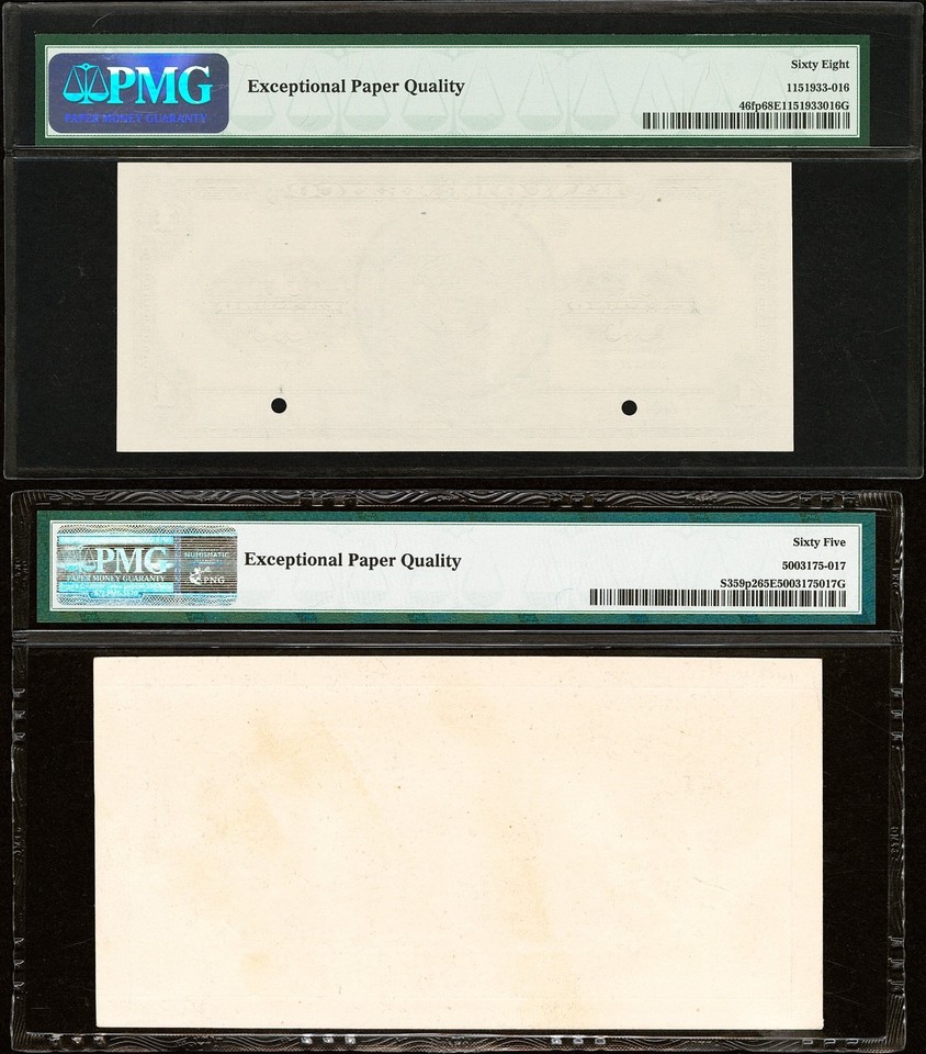Mexico Proof Pair 1 Peso P46fp PMG68 EPQ Nuevo Leon Back Proof PMG65 ...