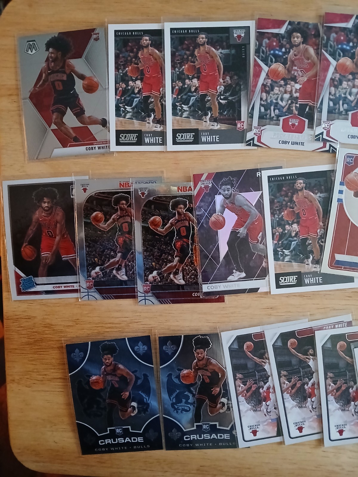 Lot of 25 Coby White Cards /23 Rookies/ RC Chicago Bulls | eBay