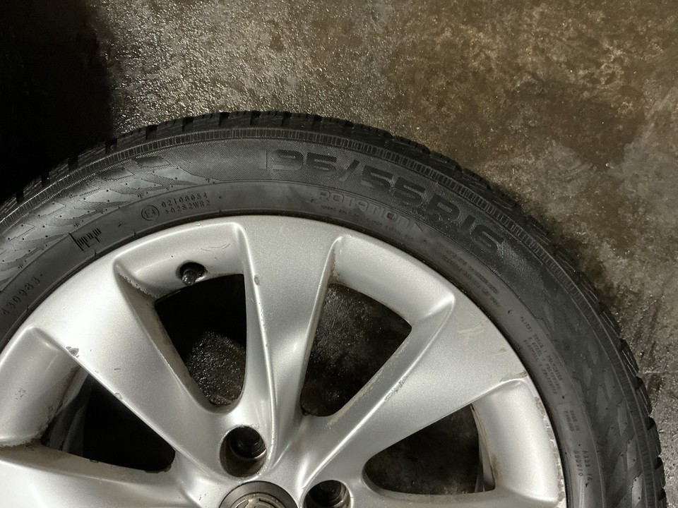 VAUXHALL CORSA D SET OF 4 STUD ALLOY WHEELS 16” fits combo tigra READ ...