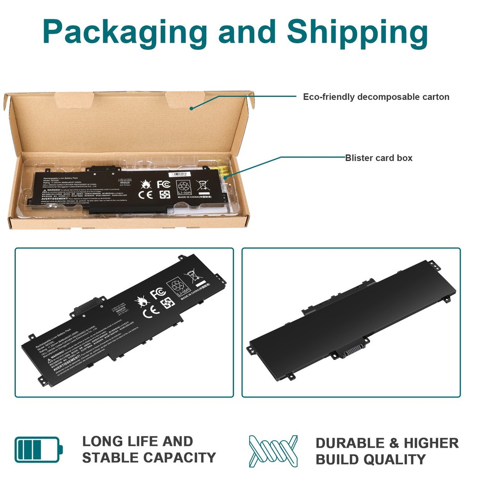 AE03XL Battery for HP 240 245 250 255 256 G10 HSTNN-OB3E N21969-005 | eBay