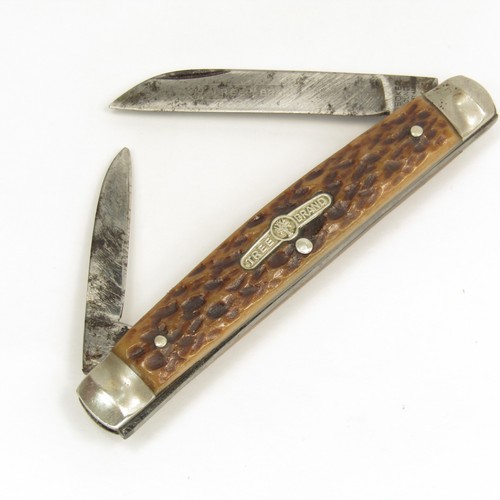 Boker Tree Brand 2 Blade Jigged Bone Half Congress | eBay