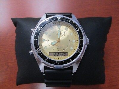 Vintage Casio AMW-320R 2701 Arnie Dive Wristwatch Champagne Dial ...