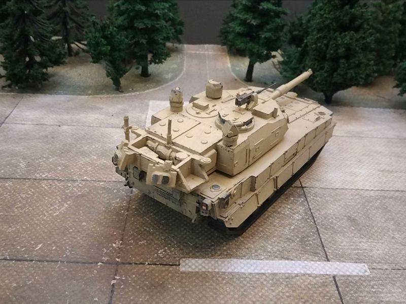 1/72 Modern US "MPF - M10 Booker light tank" Painted Finished Model 3D ...
