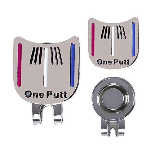 2Pcs Golf Ball Marker Putting Putt Alignment Aiming Tool with One ...