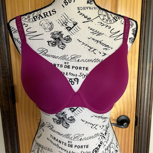Victoria’s Secret 32DD Tshirt Lightly Lined Demi Bra Underwired | eBay