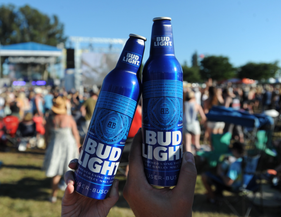 10-Light BUD LIGHT CAN LIGHT SET AMERICA'S BEST LOVED BEER Adler NEW ...