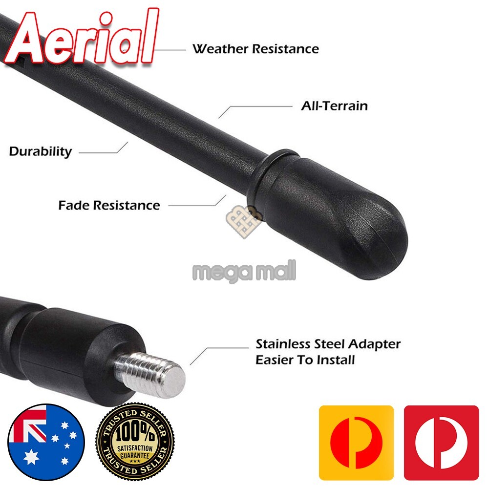 FOR FORD RANGER Wildtrak FX4 Raptor PX PX3 ANTENNA / AERIAL LONG 14 ...