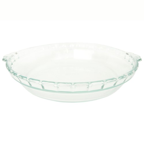 Pyrex 1105393 Basics 9.5" Round Glass Bakeware Pie Dish | eBay