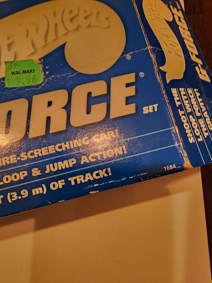 Vintage Hot Wheels 1995 G-Force Track Set | eBay