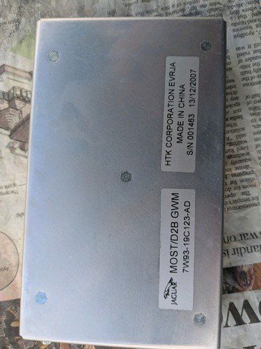 JAGUAR XJ XK XF X-TYPE DIGITAL AUDIO RECEIVER / DAB RADIO MODULE | eBay