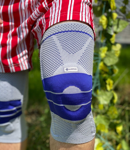 Bauerfeind GenuTrain Size 4 Knee Joint Brace Patella Support Meniscus ...