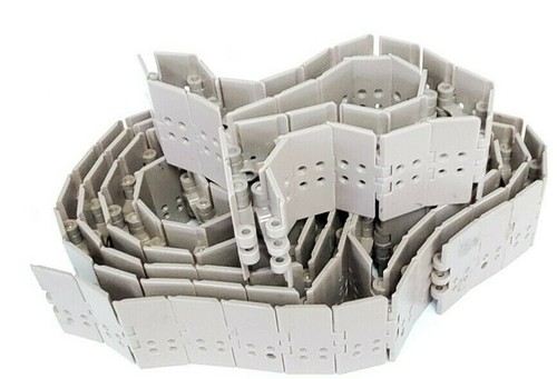 REXNORD REX 820 TABLE TOP CHAIN, 143 LINKS, 214.5" (17.875FT) L, 3.25 ...