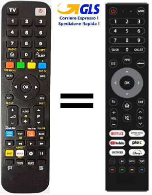 Telecomando gia' programmato per TV IOPLEE SMART | eBay