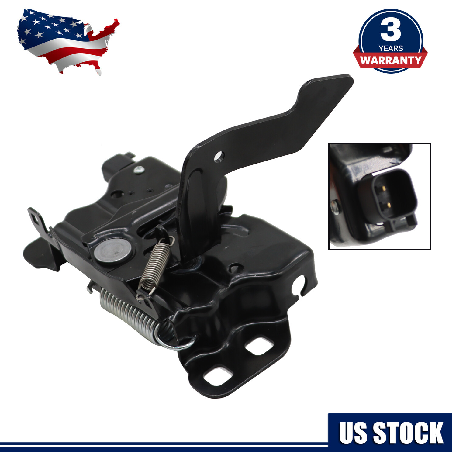 For 2014-2015 RAM 2500 Hood Lock Latch For 2014-2019 RAM 1500 With ...