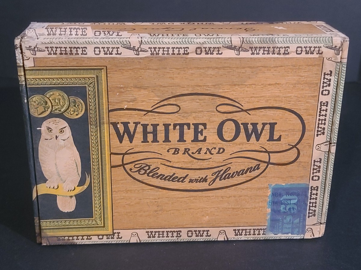 White Owl Cigar Box WHITE OWL DEMI TIP BOX Nick's Cigar World