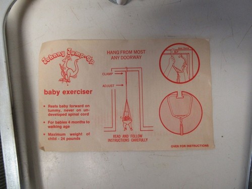 Vintage Johnny Jump Up Infant Jumper Baby Exerciser | eBay