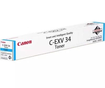 OEM Toner Cartridge Canon C-EXV 34 Cyan (3783B002) - open box | eBay