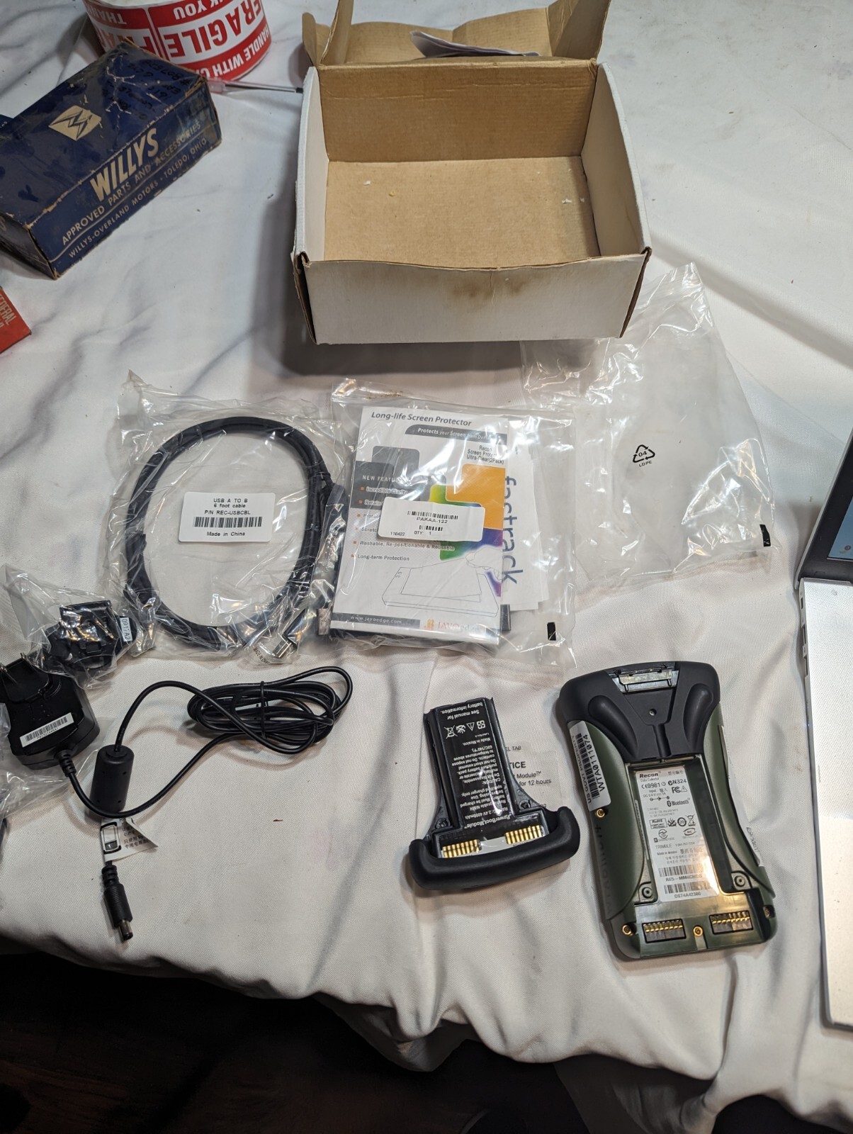 Trimble Recon Handheld Rugged PDA Data Collector PC GPS - New Battery ...