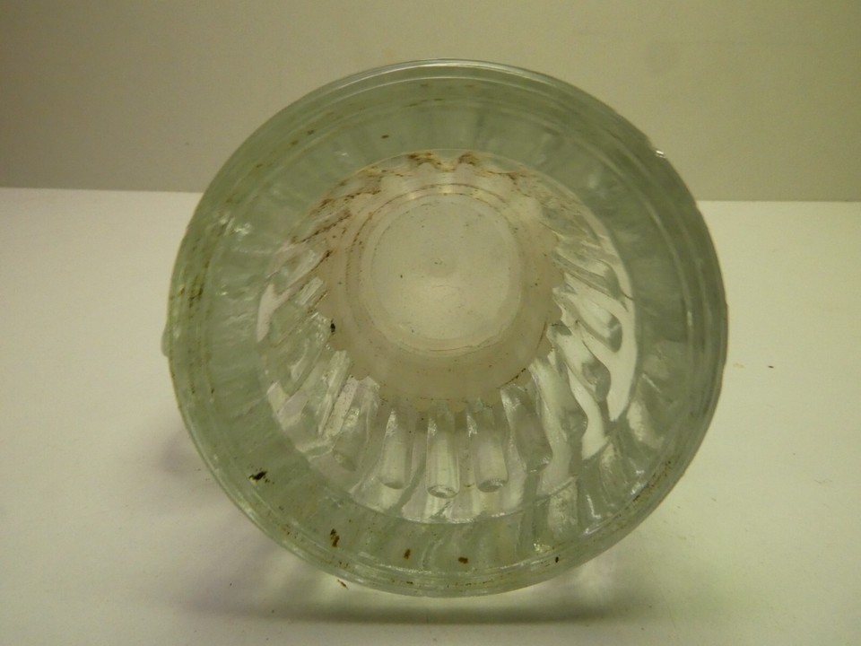 VINTAGE FRENCH ART GLASS BOTTLE TOP LID STATUE FIGURINE ROOSTER ...