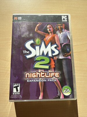 The Sims 2 Nightlife PC Game Complete 2005 Expansion Pack 14633149708| eBay