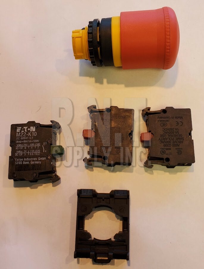 Eaton Cutler Hammer M22-PV-K12 22MM Maintained-Maintained 1 NO/2 NC ...