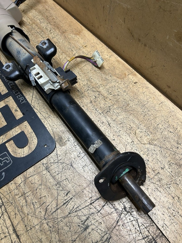 84-94 Jeep Cherokee XJ MJ Tan NON- Tilt Steering Column Automatic OEM ...