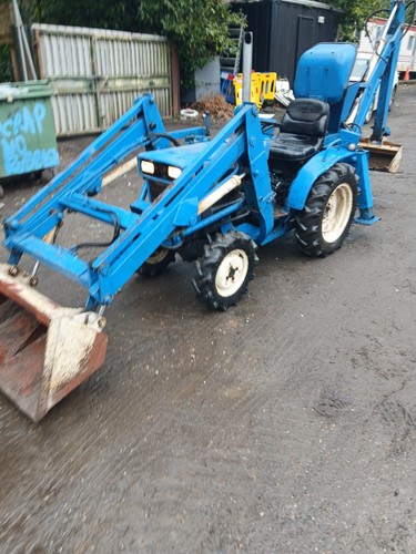 Iseki Tx 2160 Compact Tractor With Backhoe/front Loader | eBay UK