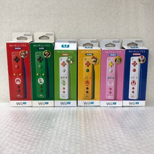 Only Box Nintendo Wii Remote Plus Mario Luigi Peach Yoshi Bowser Toad ...