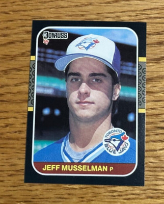 JEFF MUSSELMAN 1987 Donruss #591 Rookie RC | eBay