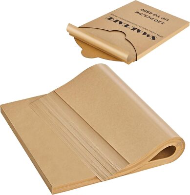 120Pcs Parchment Paper Sheets, 10x15 Inch Pre-Cut Parchment Paper for ...