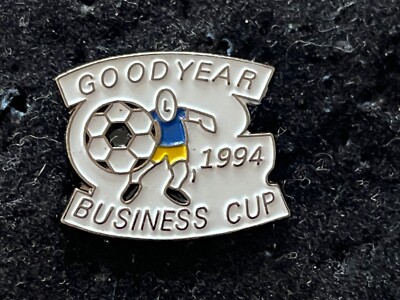 g PINS PIN ENAMEL FOOTBALL SOCCER FOOT GOOD YEAR BUSINESS CUP 94 | eBay