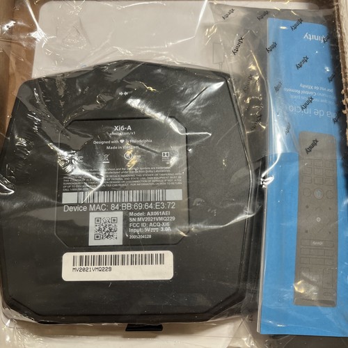 XFINITY Xi6-A Model AX061AEI 4K Streaming TV Box - Comcast-HDMI W ...