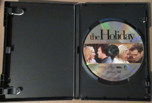 The Holiday (DVD, 2007) Widescreen Jude Law Cameron Diaz Jack Black ...