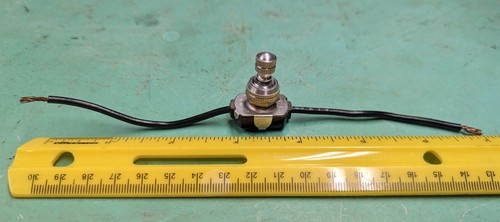 Vintage Leviton Rotary Switch On/Off 3A 125V Radio Guitar Amp Steampunk ...