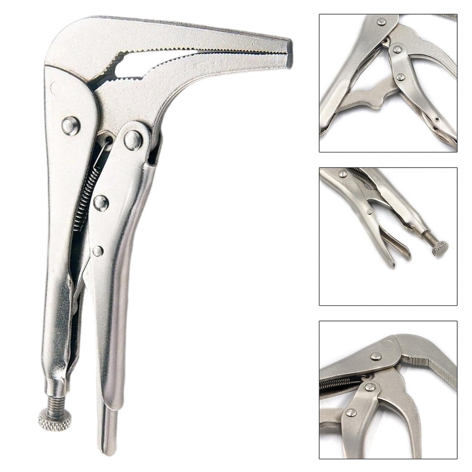 180mm W29288 Vice Grip Plier Wrench 90 Bent Nose Locking Pliers ...