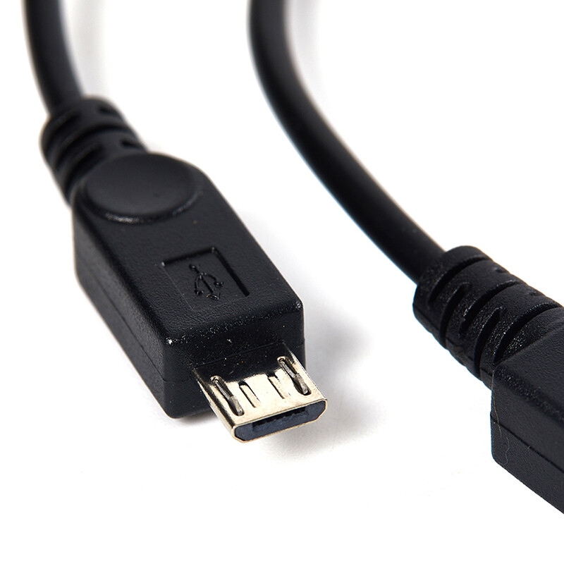 2 In 1 OTG Micro USB Host Power Y Splitter USB Adapter To Micro USB ...