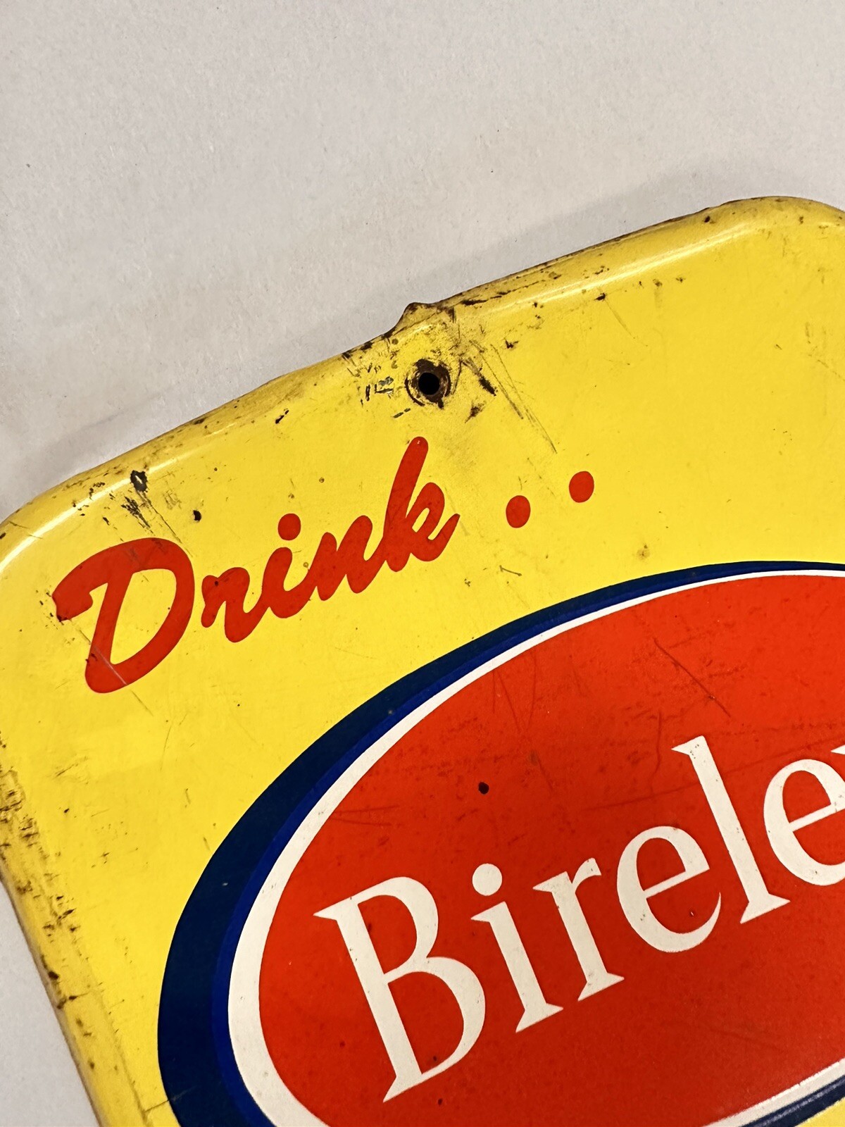 Vintage Original Drink Bireleys Non Carbonated Beverages Soda Sign | eBay