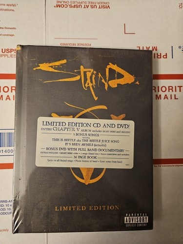 Chapter V [PA] Limitedby Staind CD Nov-2005 Flip RecordsBrand New ...