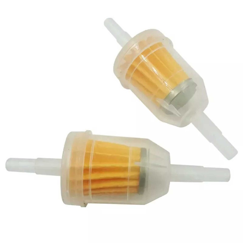 10PCS Motor Inline Gas Oil Fuel Filter Small Engine For 1/4'' 5/16 ...